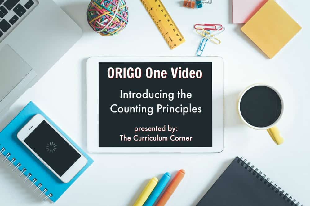 origo one counting principles - The Curriculum Corner 123