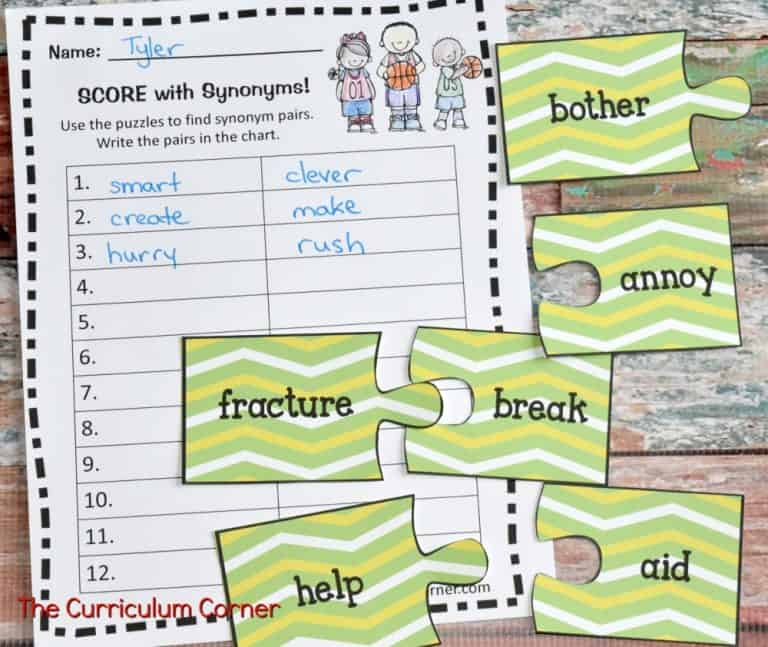 Sports Fun Math & Literacy Centers - The Curriculum Corner 123