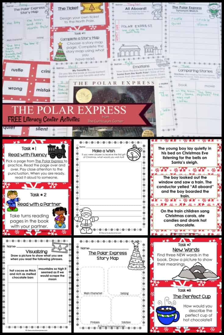 Book Study: The Polar Express - The Curriculum Corner 123
