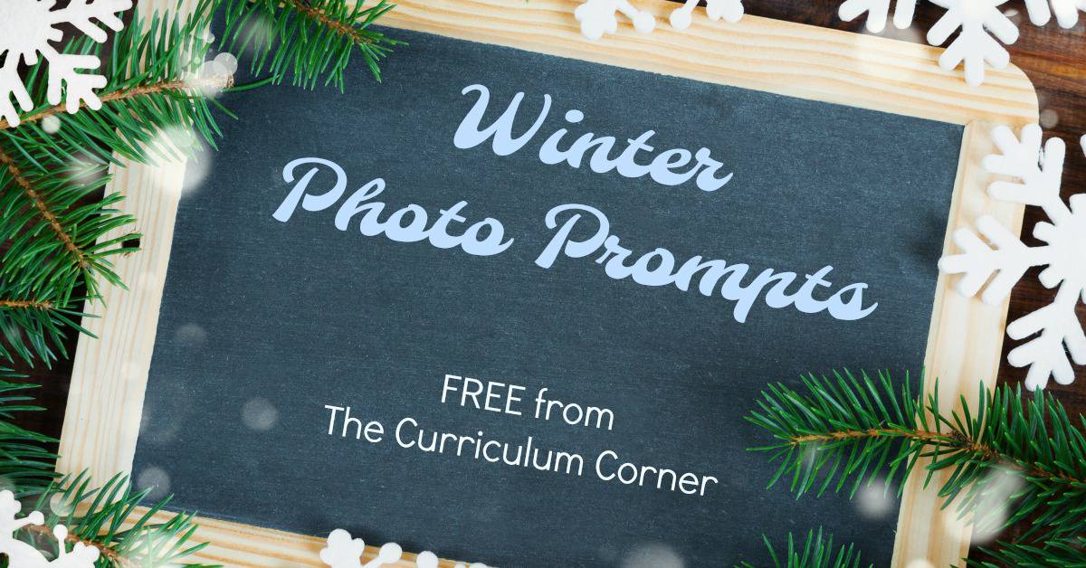 Winter Writing Picture Prompts - The Curriculum Corner 123
