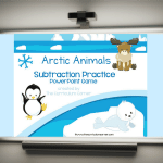 "10 More" Mental Math Arctic Games - The Curriculum Corner 123