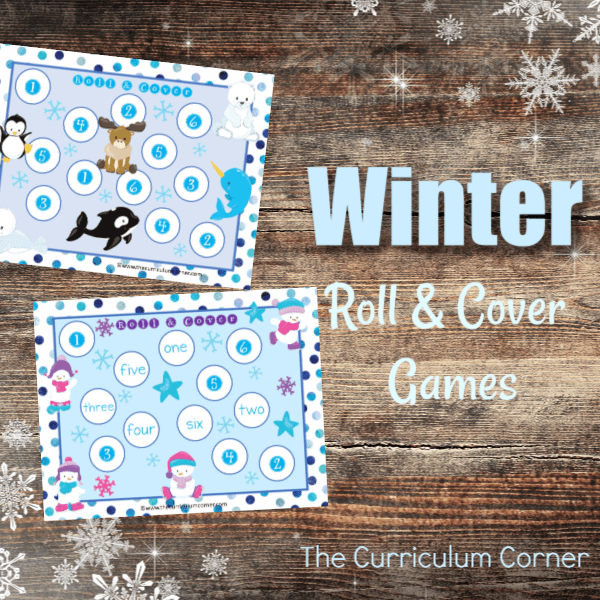 winter roll cover feature - The Curriculum Corner 123
