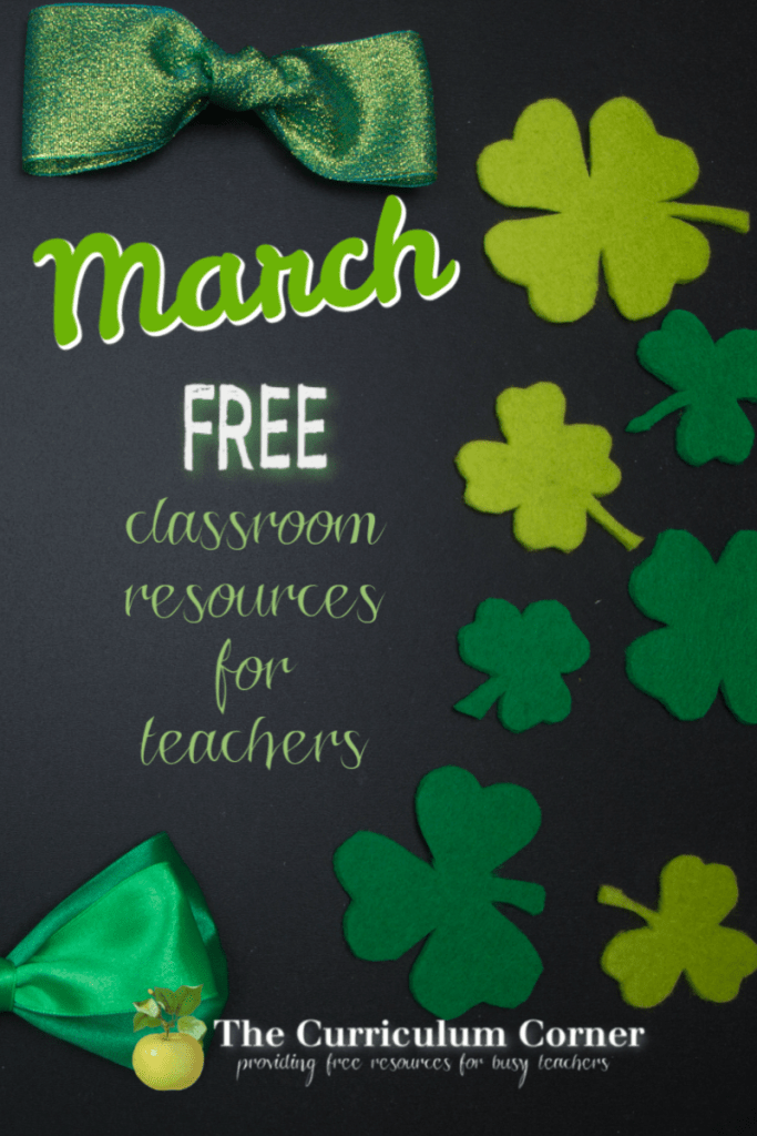 march collection - The Curriculum Corner 123