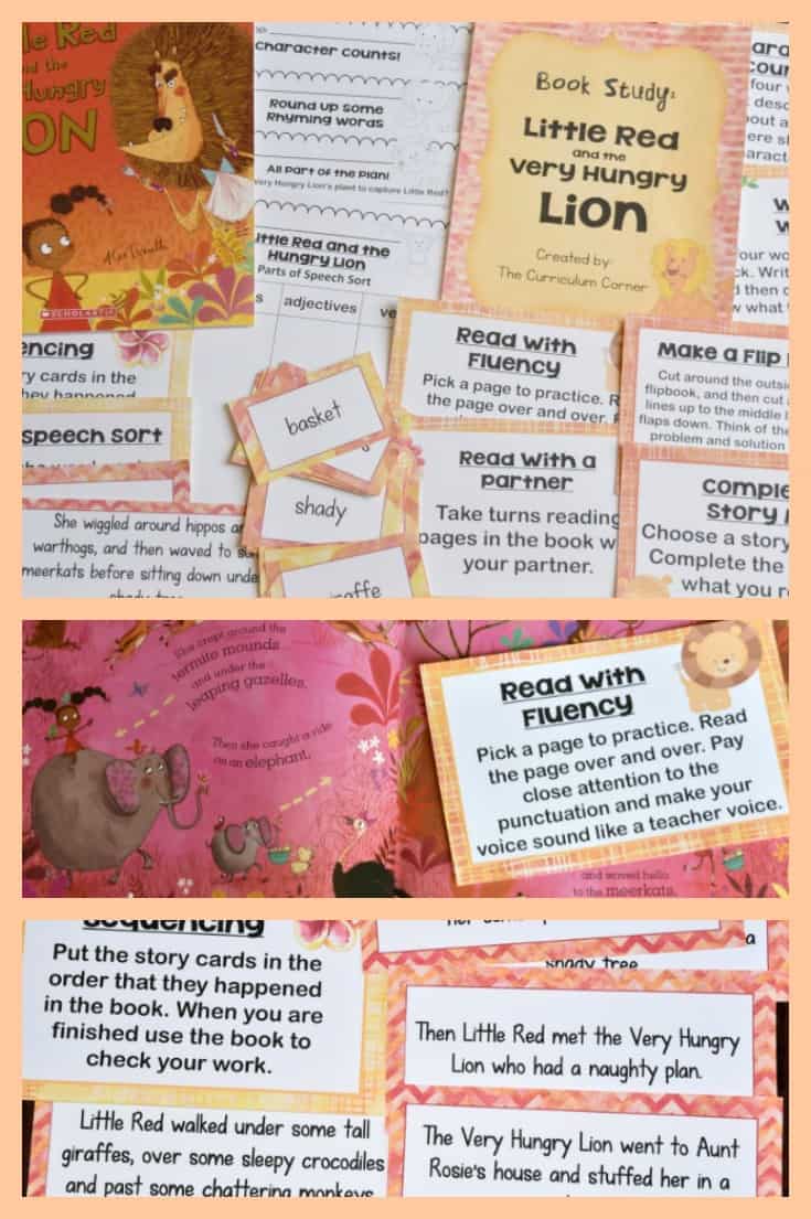 Little Red and the Very Hungry Lion Literature Centers - The Curriculum ...