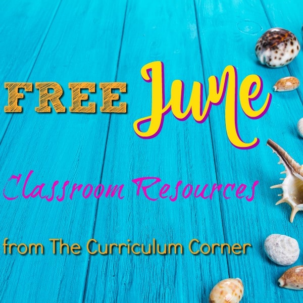 june resources feature - The Curriculum Corner 123