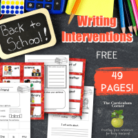 Back to School No Prep Pages - The Curriculum Corner 123