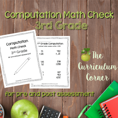 Number Sense Archives - Page 8 of 11 - The Curriculum Corner 123