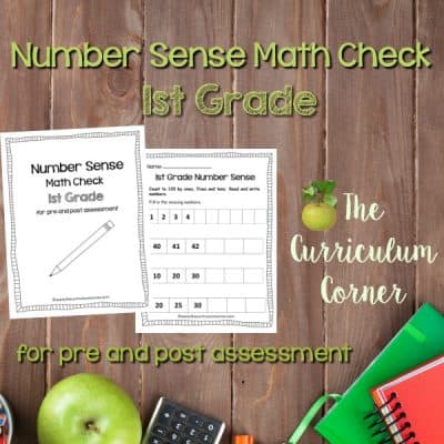 Number Sense Archives - Page 8 of 11 - The Curriculum Corner 123