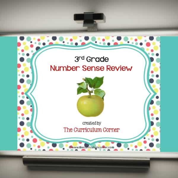 number sense 3rd powerpoint feature - The Curriculum Corner 123