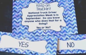 September Bell Ringer Questions - The Curriculum Corner 123