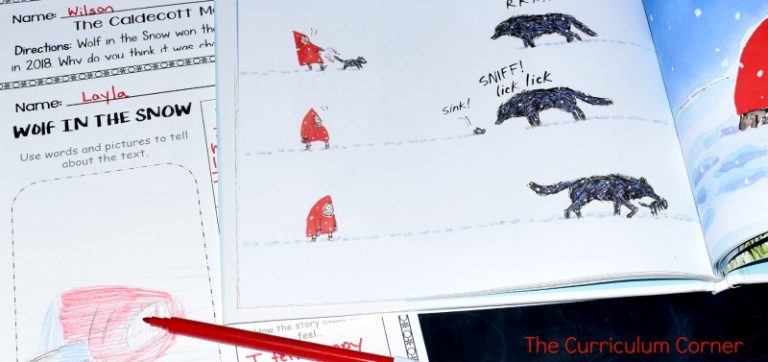 Book Study: Wolf in the Snow - The Curriculum Corner 123