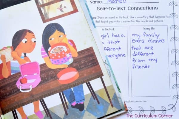 Book Study: The Day You Begin - The Curriculum Corner 123