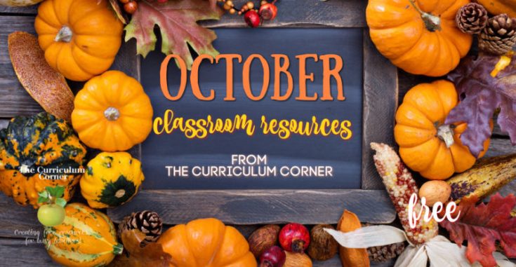 October Collection - The Curriculum Corner 123