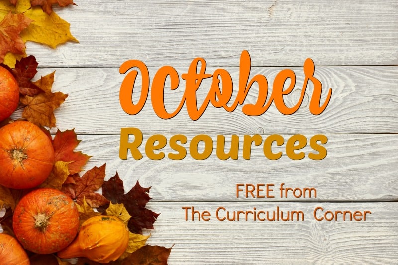 These free October resources will help you prep for a smooth October ...