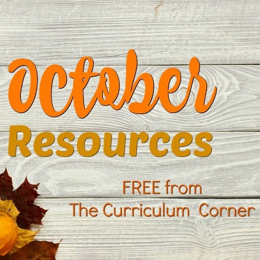 october collection feature - The Curriculum Corner 123