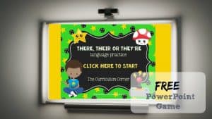 There, Their, They're PowerPoint Game - The Curriculum Corner 123