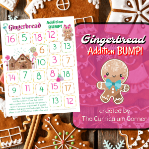 Everything Gingerbread - The Curriculum Corner 123