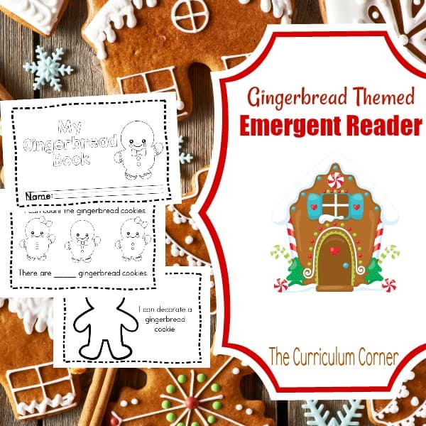gingerbread reader feature - The Curriculum Corner 123