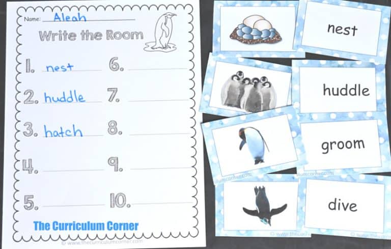 Penguin Literacy Set - The Curriculum Corner 123
