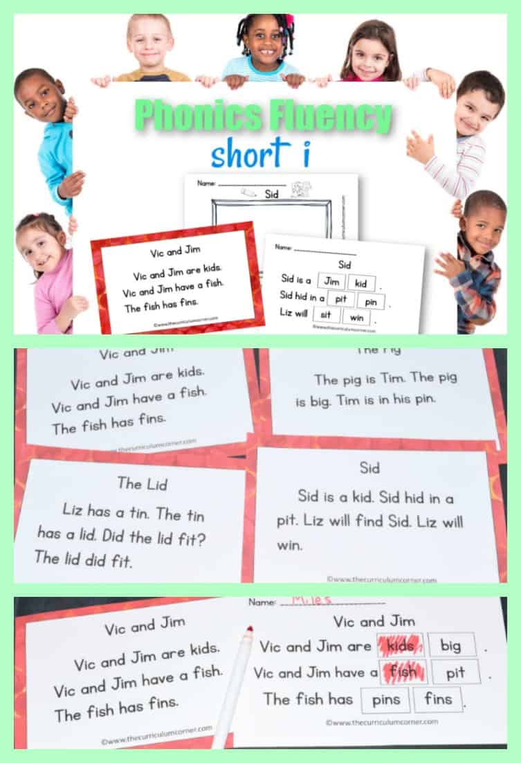 short i fluency pinterest - The Curriculum Corner 123