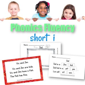 short vowel fluency short i main - The Curriculum Corner 123