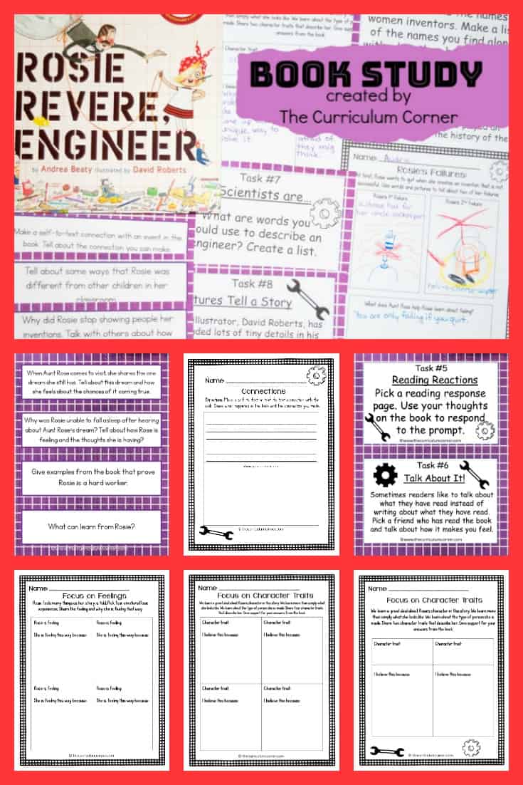 Rosie Revere, Engineer - The Curriculum Corner 123