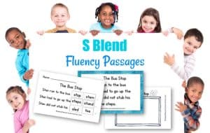 S Blends Fluency Practice - The Curriculum Corner 123