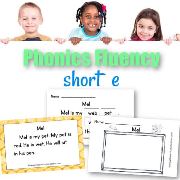short e vowel fluency main feature - The Curriculum Corner 123