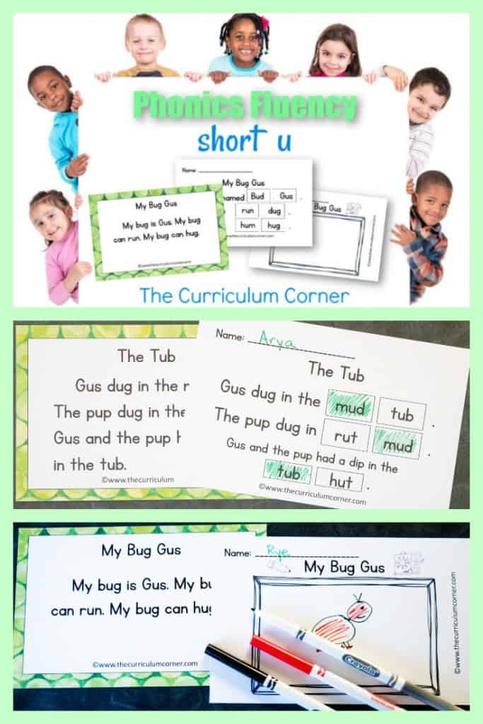 short u pinterest - The Curriculum Corner 123