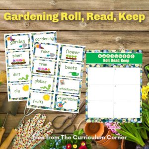 Gardening Themed Collection - The Curriculum Corner 123