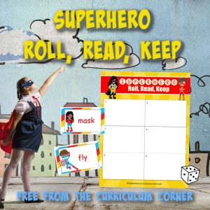 Superhero Themed Collection - The Curriculum Corner 123