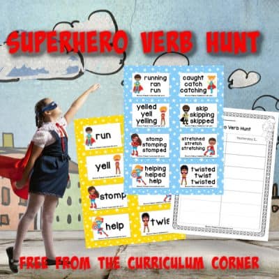 Superhero Themed Collection - The Curriculum Corner 123