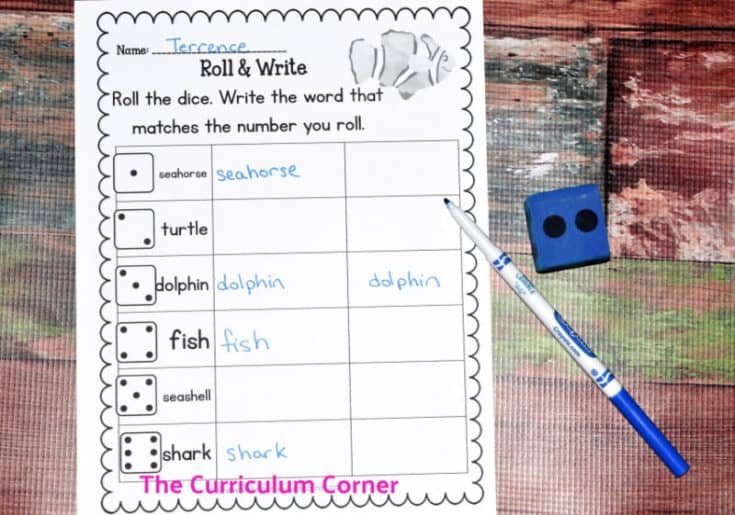 Ocean Literacy Set - The Curriculum Corner 123