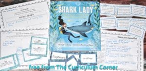 Book Study: Shark Lady - The Curriculum Corner 123