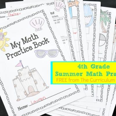 K-6 Summer Math Booklets - The Curriculum Corner 123