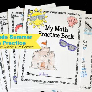 K-6 Summer Math Booklets - The Curriculum Corner 123