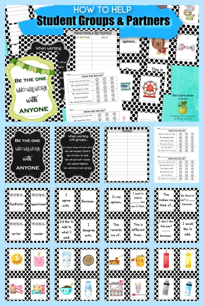 How to Help Student Groups & Partners - The Curriculum Corner 123