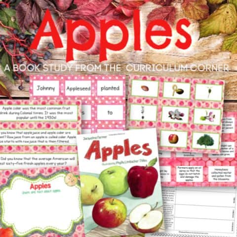 Apple Picking Verb Hunt - The Curriculum Corner 123