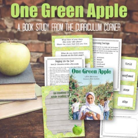 one green apple 1 feature - The Curriculum Corner 123