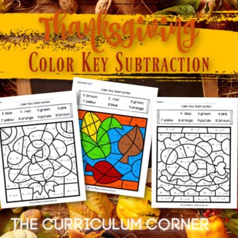 Thanksgiving Activities for the Classroom - The Curriculum Corner 123