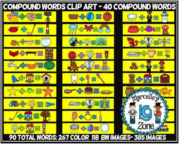 Compound Word Puzzles - The Curriculum Corner 123