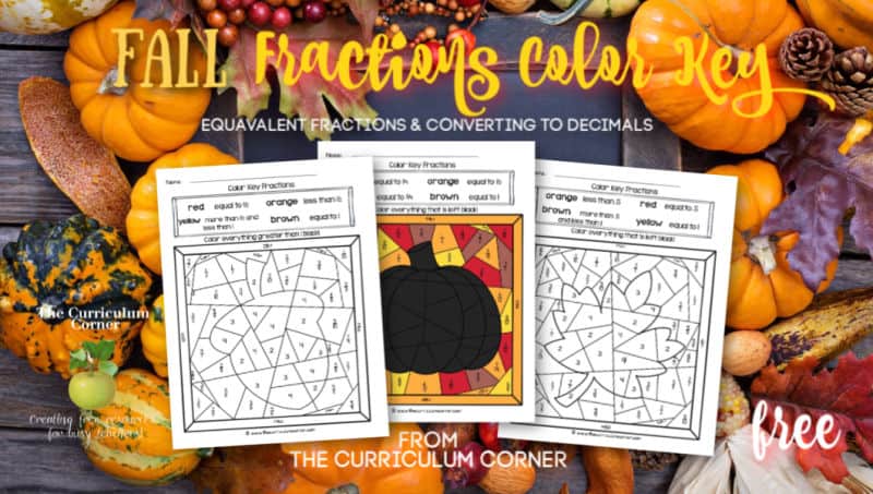 fall-fraction-color-key.jpg - The Curriculum Corner 123