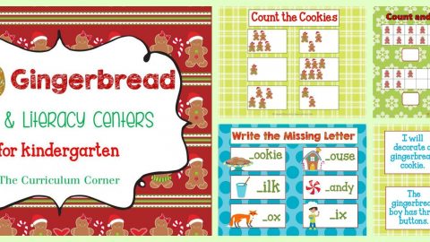 Everything Gingerbread - The Curriculum Corner 123