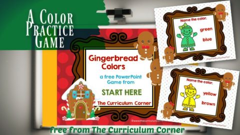 Everything Gingerbread - The Curriculum Corner 123