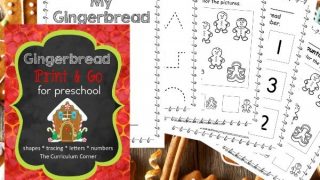 Everything Gingerbread - The Curriculum Corner 123