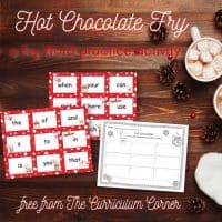 Sight Words Archives - Page 3 of 6 - The Curriculum Corner 123