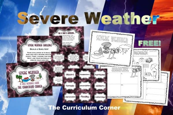 Severe Weather - The Curriculum Corner 123