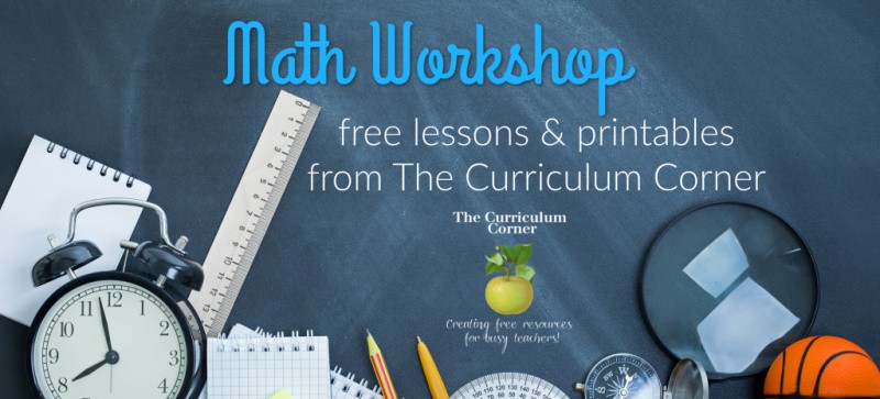 math workshop - The Curriculum Corner 123