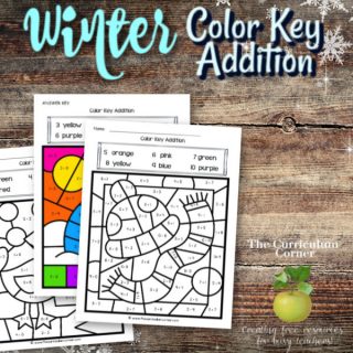 Printable Math Games - The Curriculum Corner 123