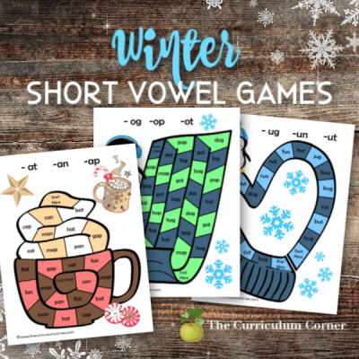 Word Work Archives - Page 5 of 16 - The Curriculum Corner 123